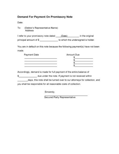 40 Strong Demand Letter Templates (Free Samples) ᐅ TemplateLab