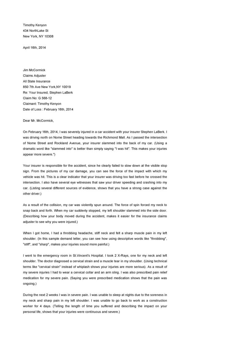 40 Strong Demand Letter Templates (Free Samples) ᐅ TemplateLab