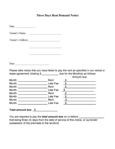 40 Strong Demand Letter Templates (Free Samples) ᐅ TemplateLab