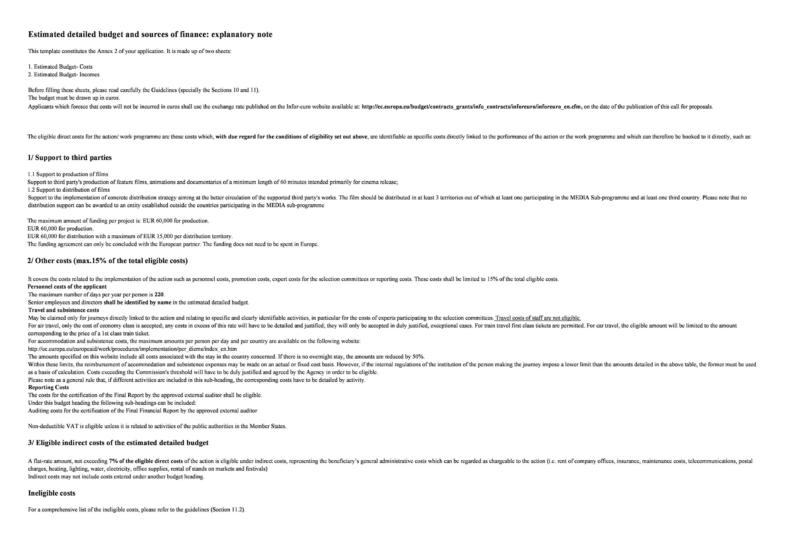 33 Free Film Budget Templates (Excel, Word) ᐅ TemplateLab