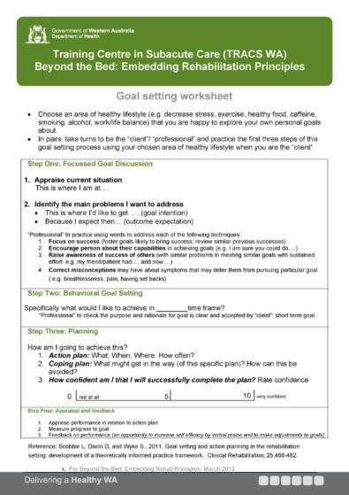 41 S.M.A.R.T Goal Setting Templates & Worksheets ᐅ TemplateLab