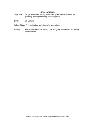 41 S.M.A.R.T Goal Setting Templates & Worksheets ᐅ TemplateLab