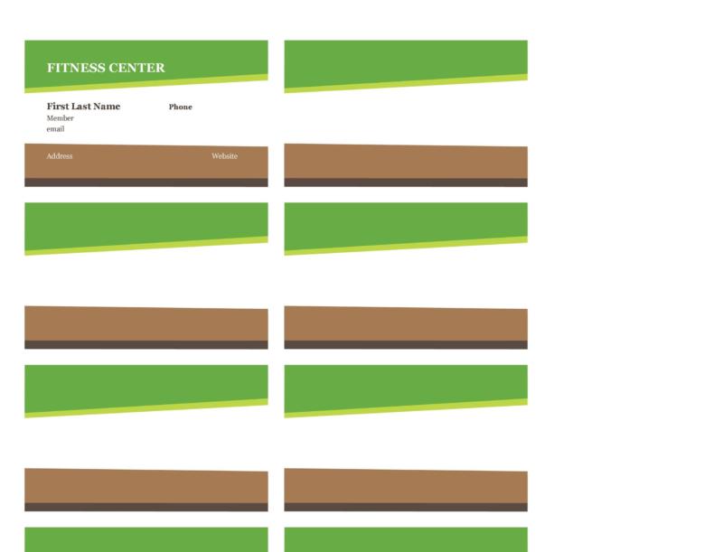 25 Cool Membership Card Templates & Designs (MS Word) ᐅ TemplateLab