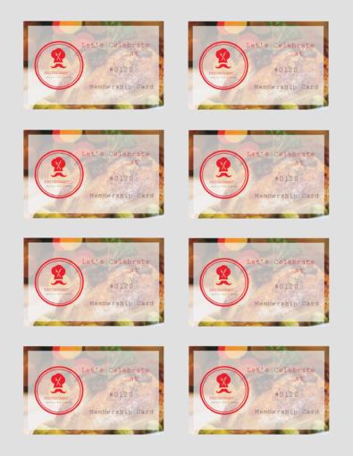 25 Cool Membership Card Templates & Designs (MS Word) ᐅ TemplateLab