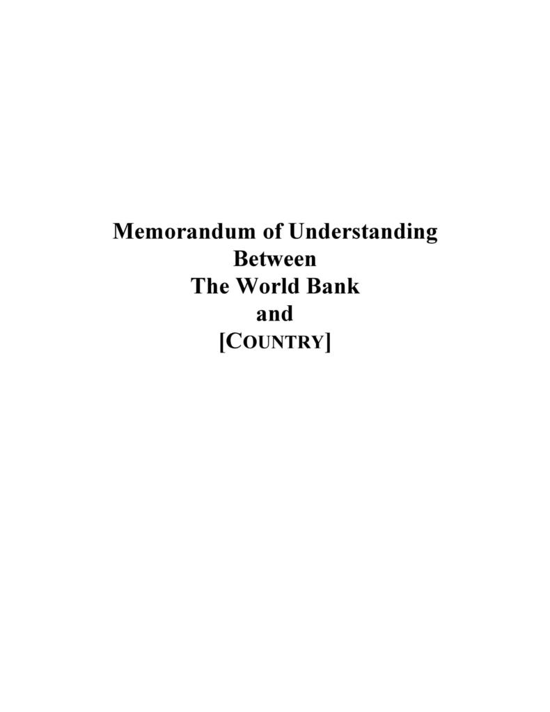 50 Free Memorandum of Understanding Templates [Word]