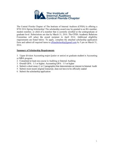 50 Free Scholarship Application Templates & Forms ᐅ TemplateLab