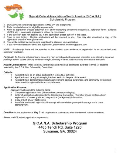 50 Free Scholarship Application Templates & Forms ᐅ TemplateLab