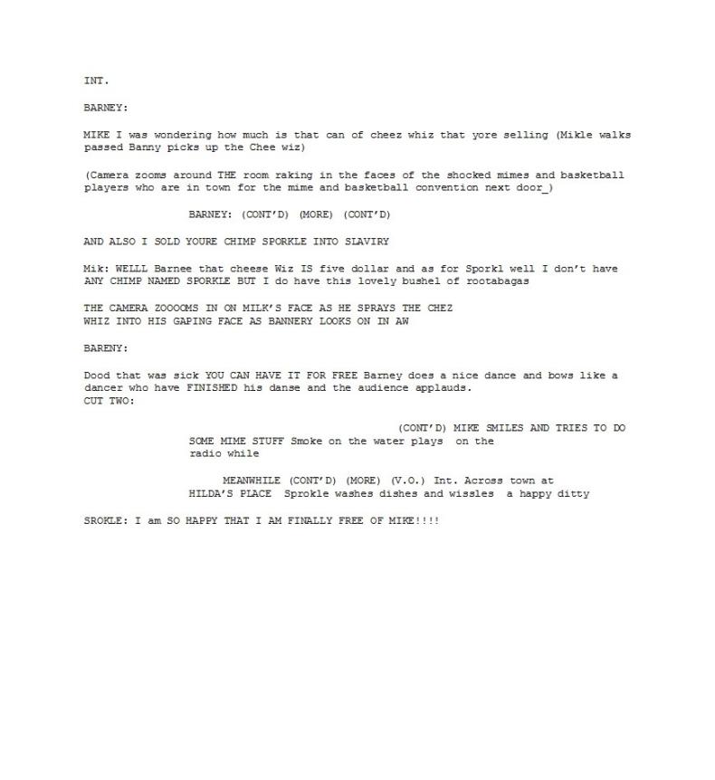 37 Creative Screenplay Templates [& Screenplay Format Guide] ᐅ TemplateLab