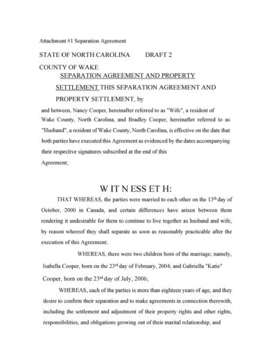 43 Best Separation Agreement Templates (& Separation Papers)