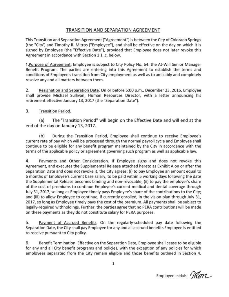 43 Best Separation Agreement Templates (& Separation Papers)