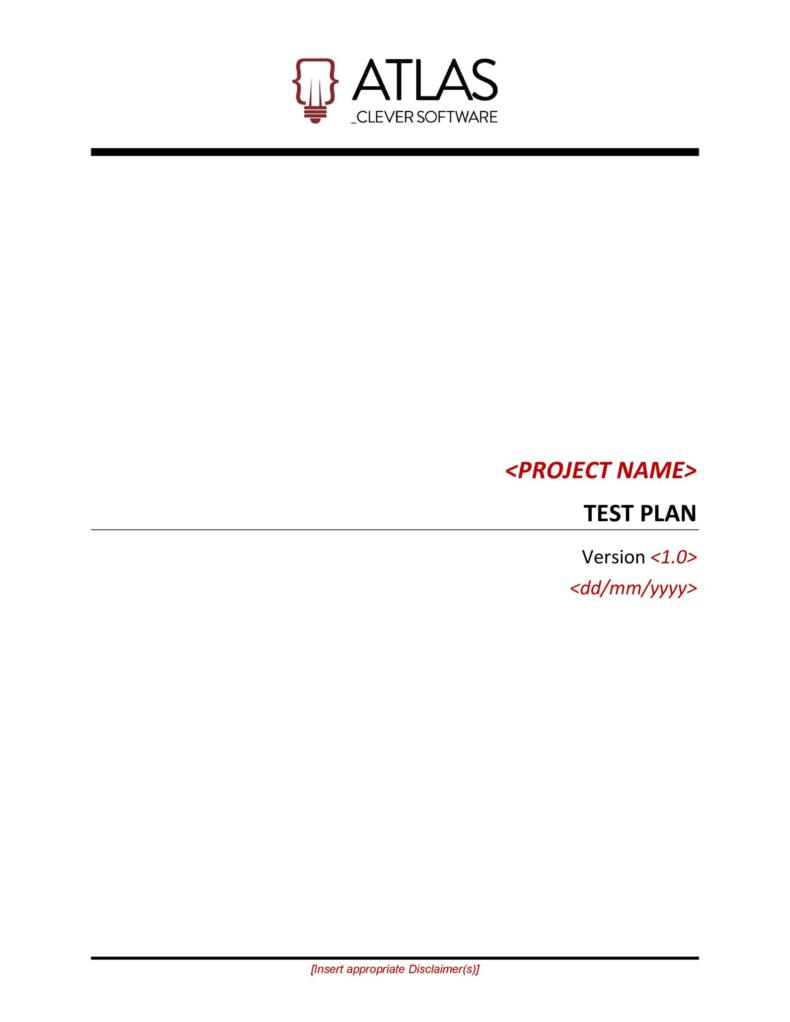 35 Software Test Plan Templates & Examples ᐅ TemplateLab