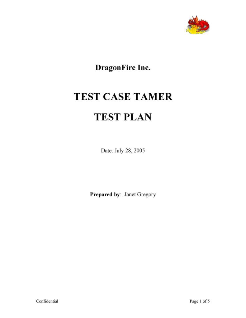 35 Software Test Plan Templates & Examples ᐅ TemplateLab