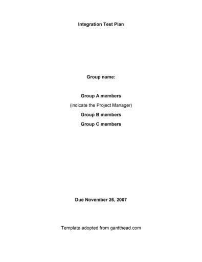 35 Software Test Plan Templates & Examples ᐅ TemplateLab