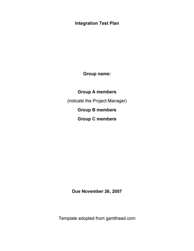 35 Software Test Plan Templates & Examples ᐅ TemplateLab