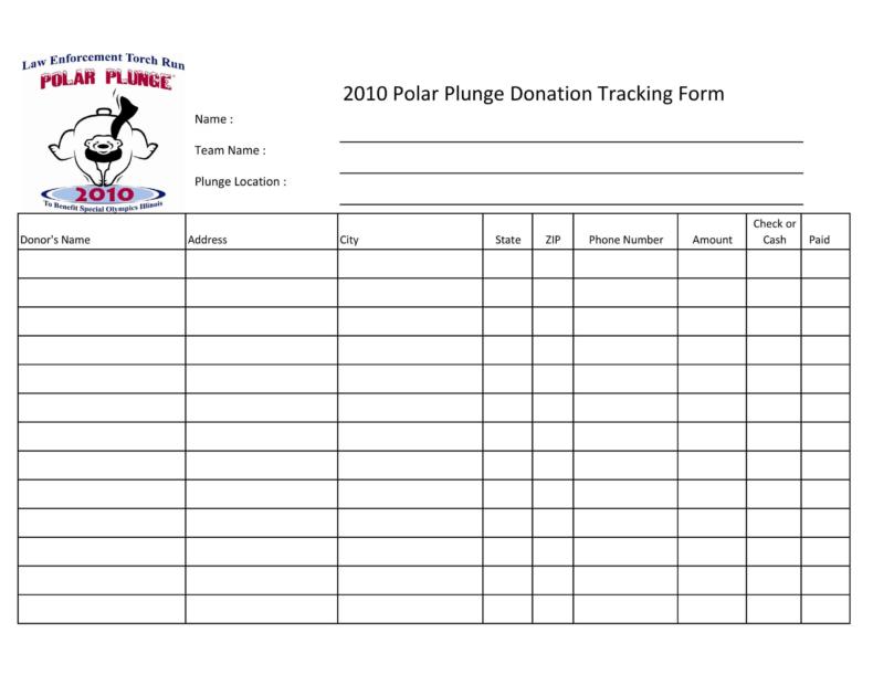 34 Professional Donation & Fundraiser Tracker Templates ᐅ TemplateLab