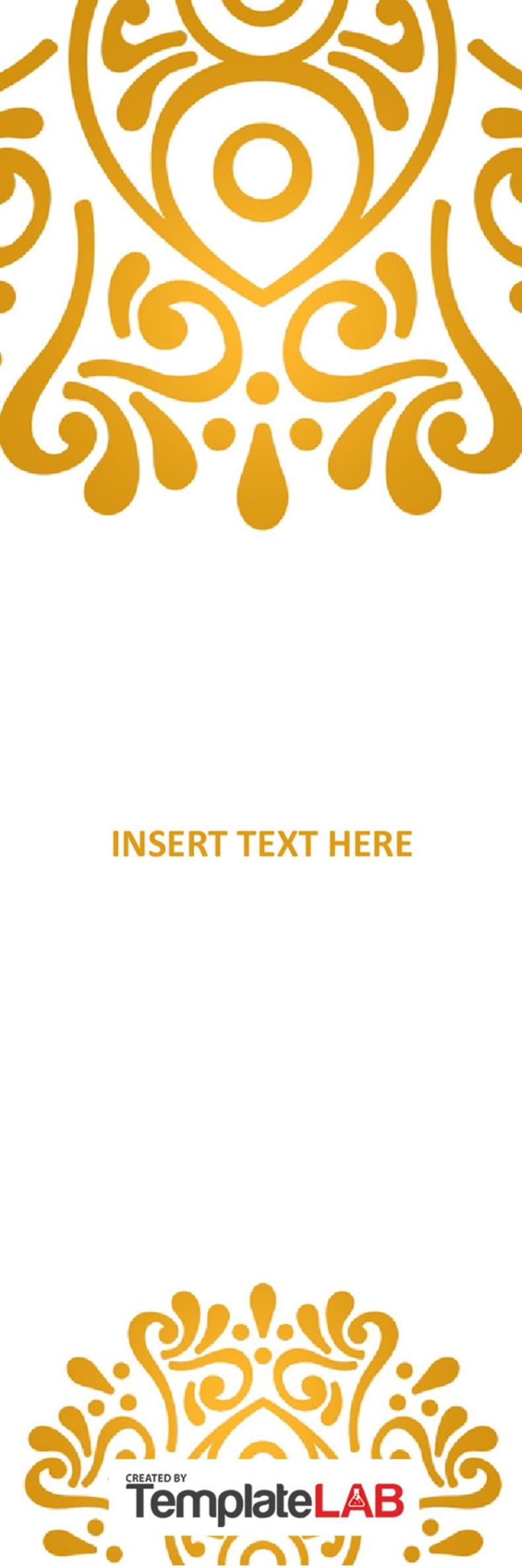 31 Free Printable Bookmark Templates [Word, PDF]