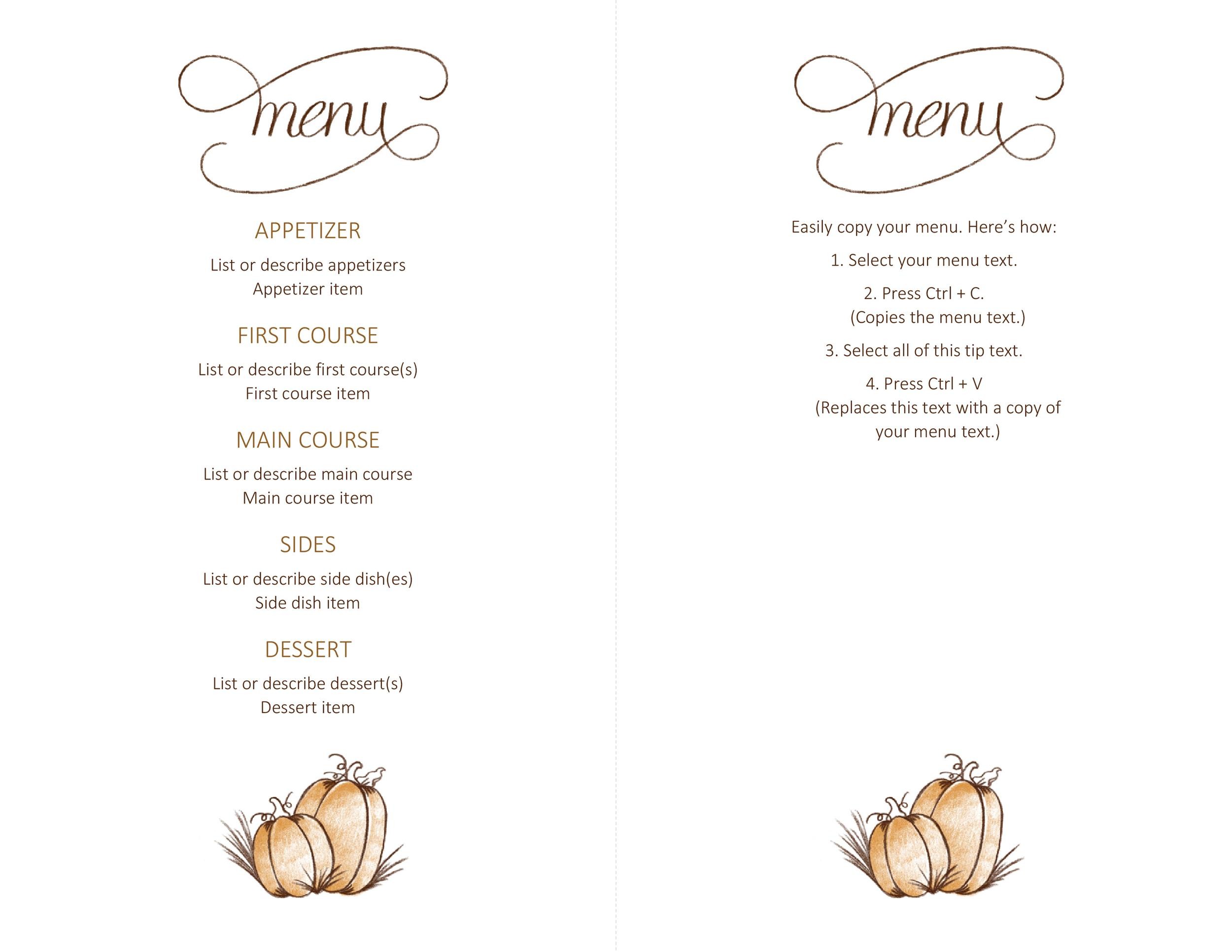 8 Dinner Menu Template Word Free Graphic Design Templates 8 Dinner Menu Template Word Free Graphic Design Templates
