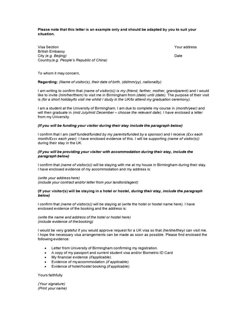 36 Free Immigration Letters (Character Reference Letters for Immigration)