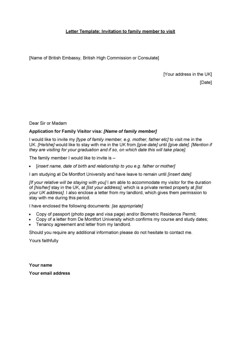 36 Free Immigration Letters (Character Reference Letters for Immigration)