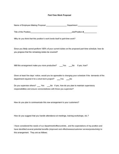 43 Best Job Proposal Templates (Free Download) ᐅ TemplateLab