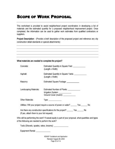 43 Best Job Proposal Templates (free Download) ᐅ Templatelab