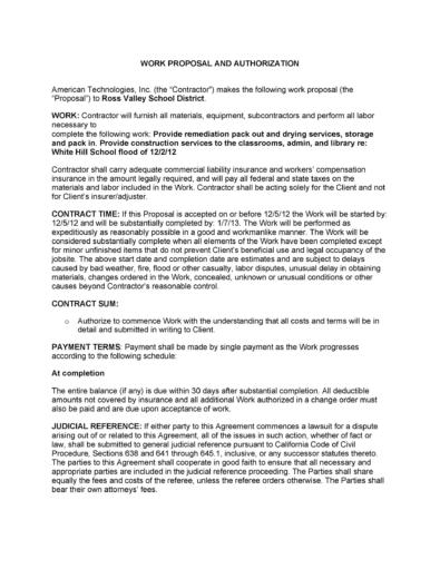 43 Best Job Proposal Templates (free Download) ᐅ Templatelab