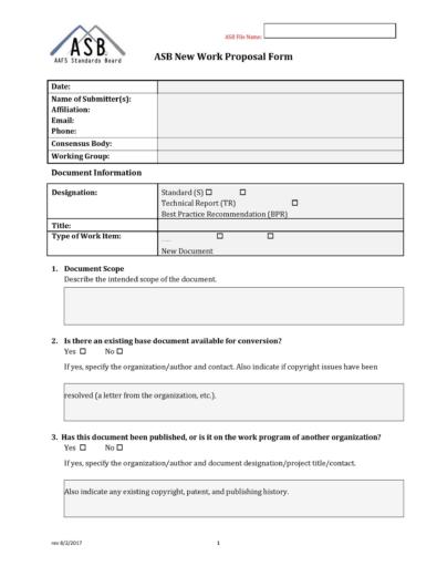 43 Best Job Proposal Templates (free Download) ᐅ Templatelab