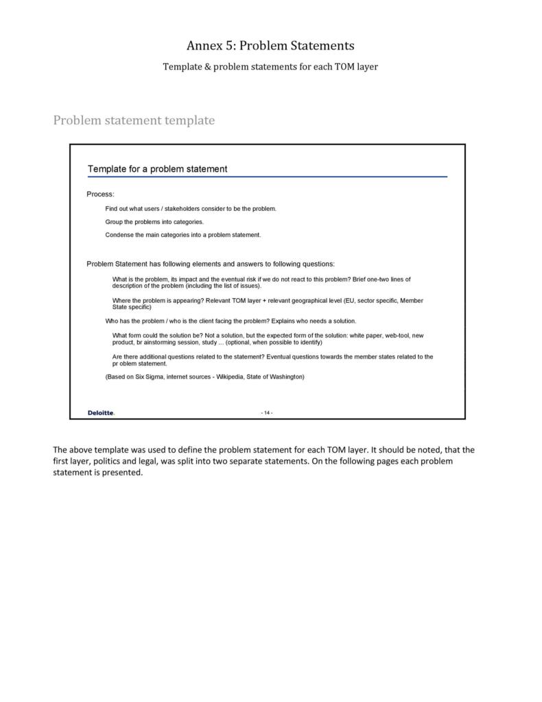 50 Printable Problem Statement Templates (MS Word) ᐅ TemplateLab