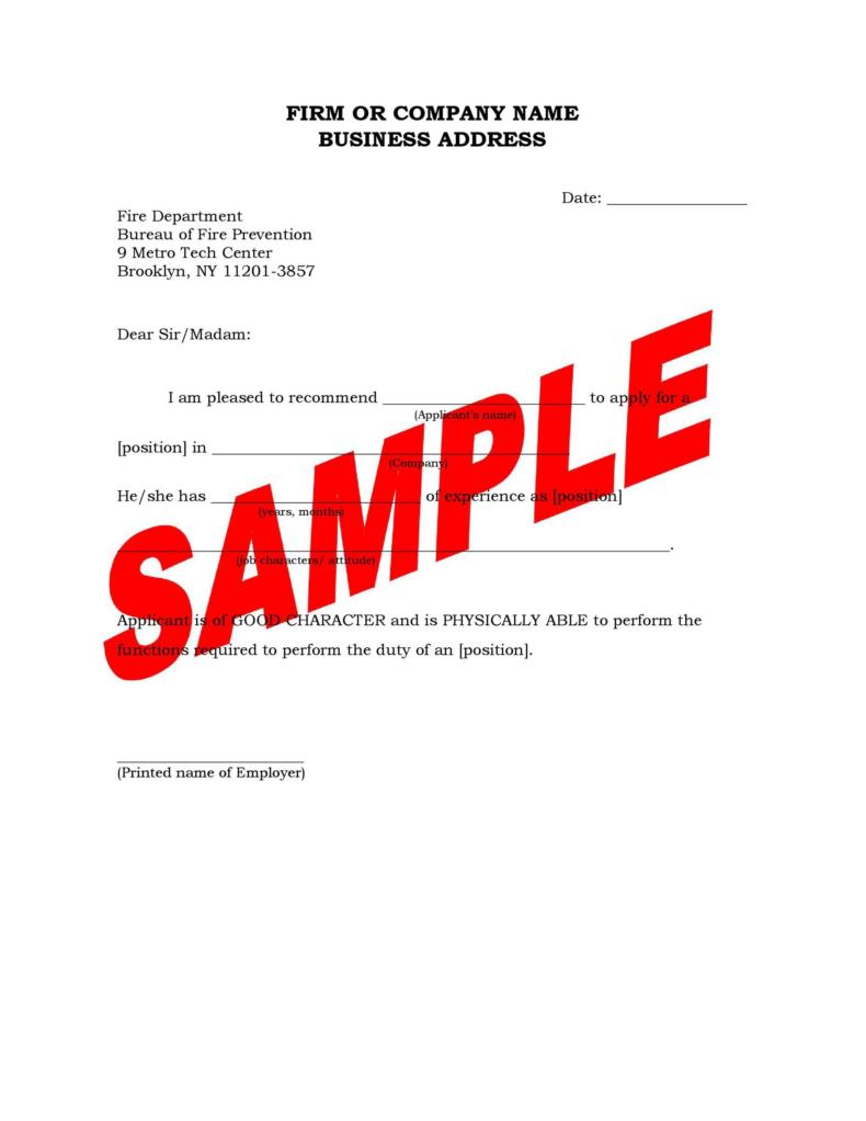 50 Best Recommendation Letters For Employee From Manager