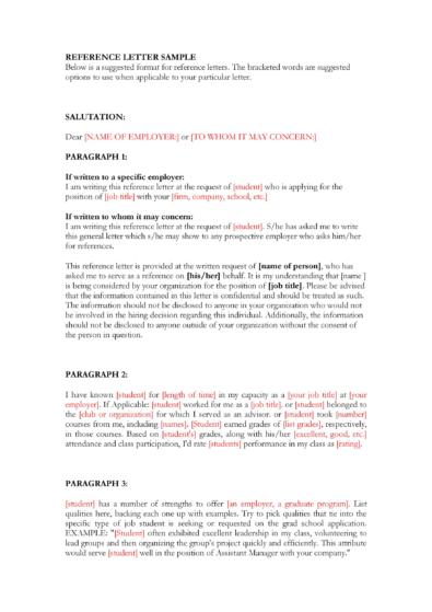 50 Best Recommendation Letters For Employee From Manager