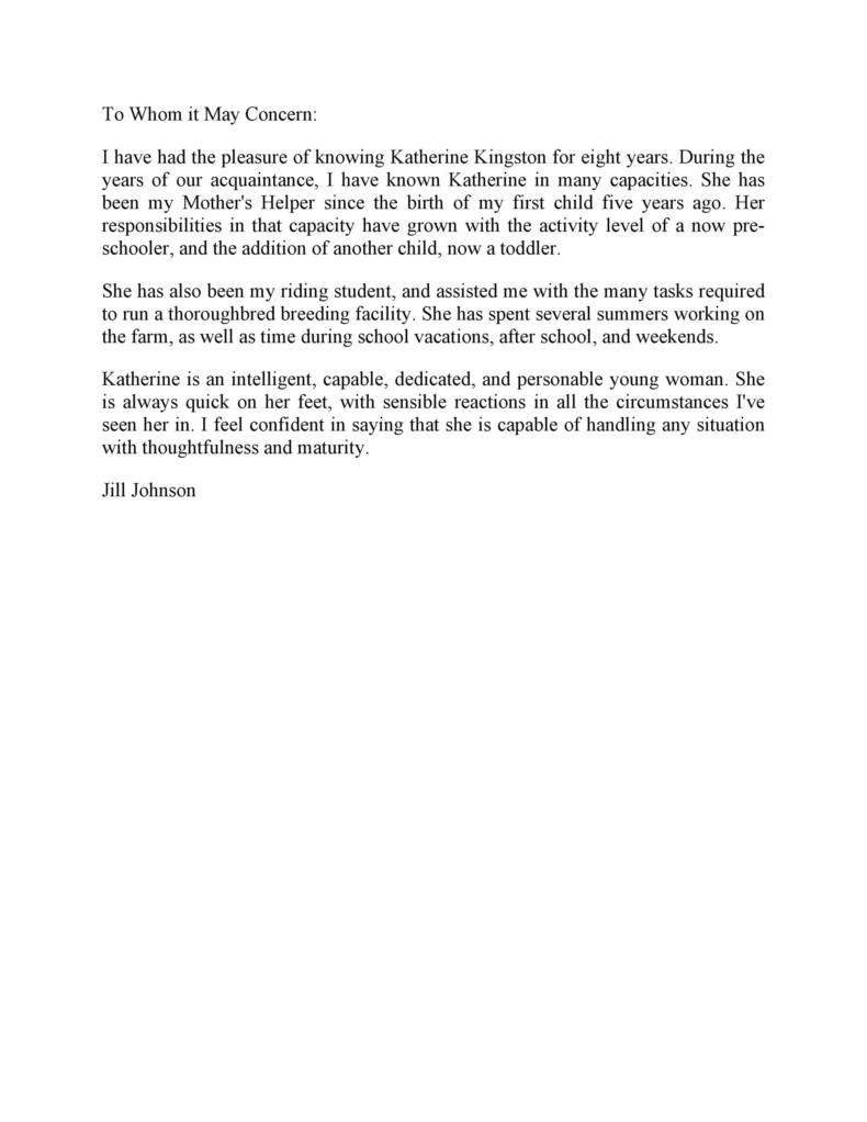 50 Best Recommendation Letters For Employee From Manager