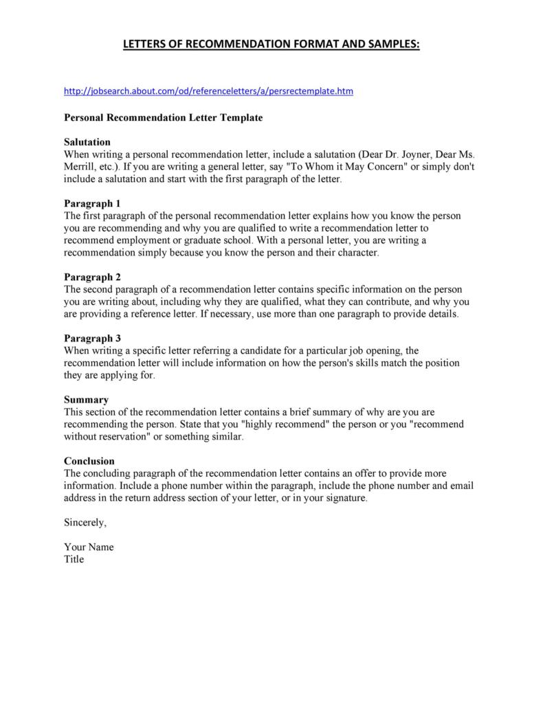 50 Amazing Recommendation Letters For Student From Teacher