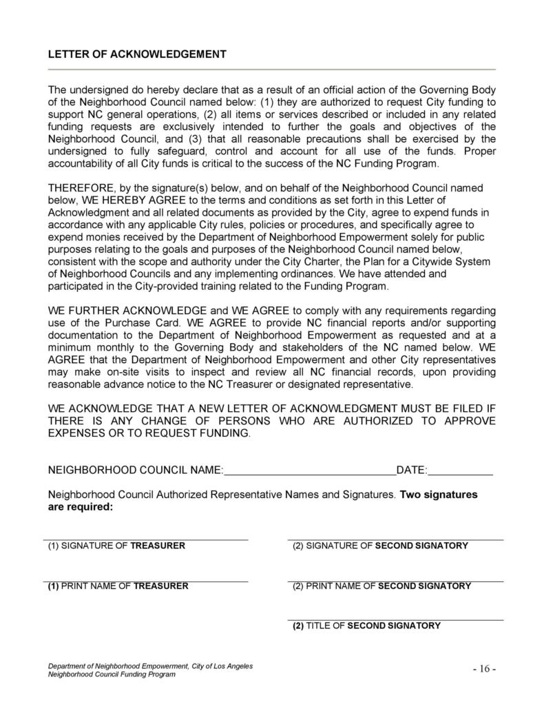 41 Best Acknowledgement Samples & Examples ᐅ TemplateLab