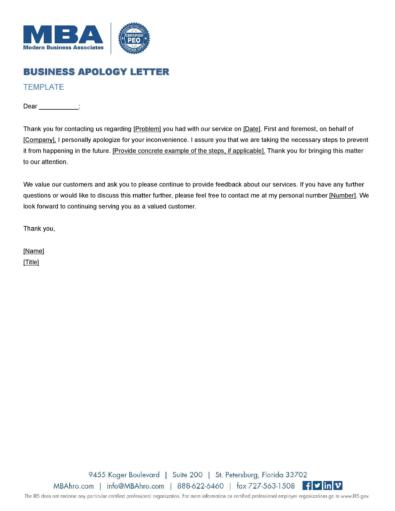 48 Useful Apology Letter Templates (& Sorry Letter Samples)