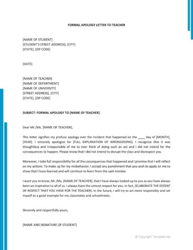 48 Useful Apology Letter Templates (& Sorry Letter Samples)