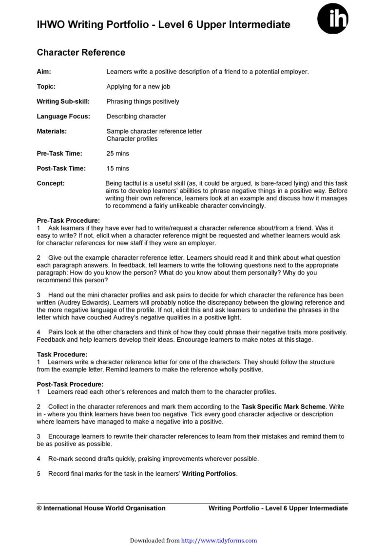 38 Free Character Witness Letters (Examples + Tips) ᐅ TemplateLab