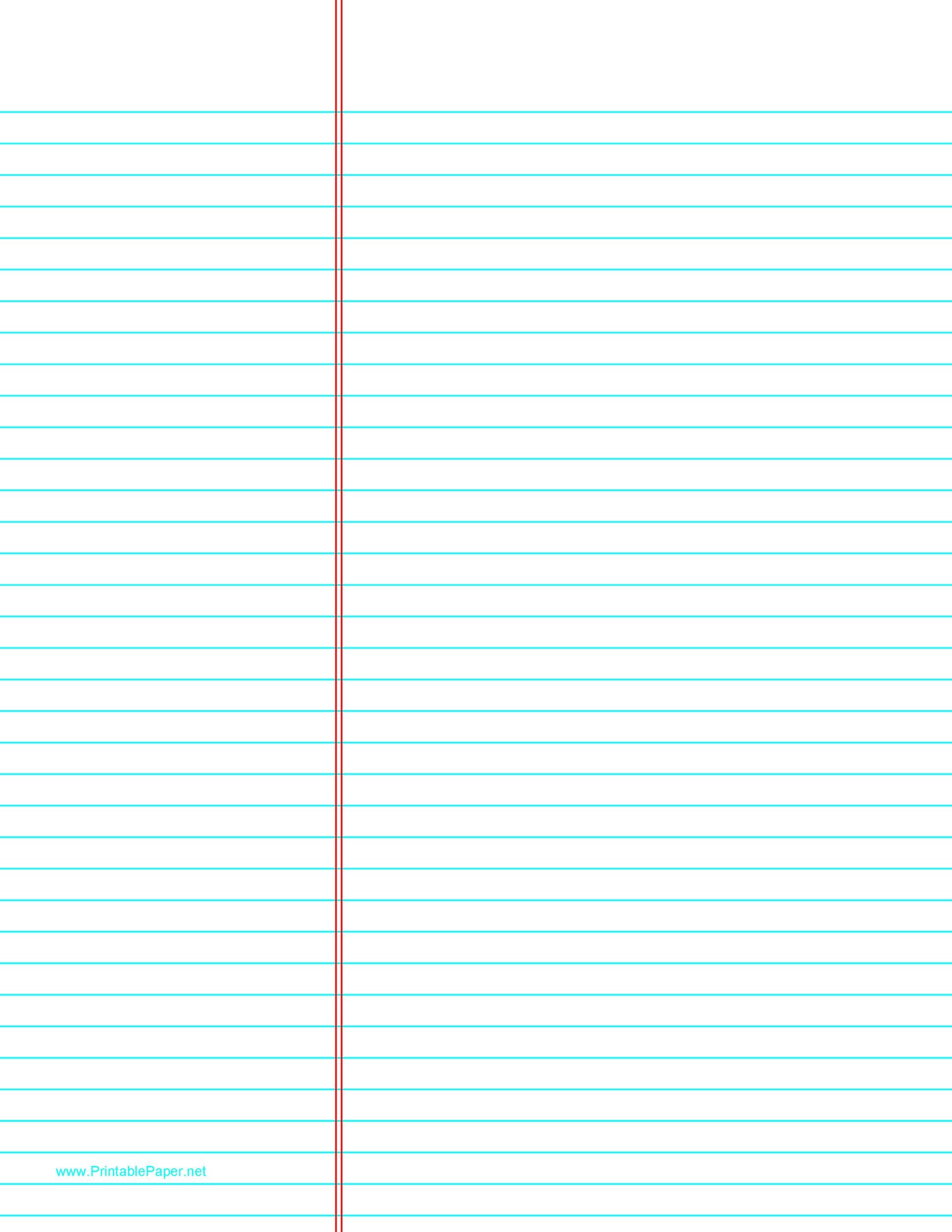 32 Printable Lined Paper Templates TemplateLab 32 Printable Lined Paper Templates TemplateLab