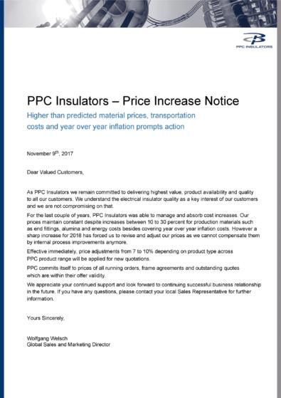 50 Effective Price / Rate Increase Letters (+Tips) ᐅ TemplateLab