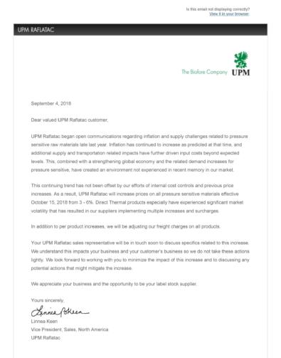 50 Effective Price / Rate Increase Letters (+Tips) ᐅ TemplateLab