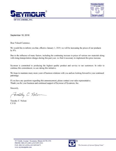 50 Effective Price / Rate Increase Letters (+Tips) ᐅ TemplateLab