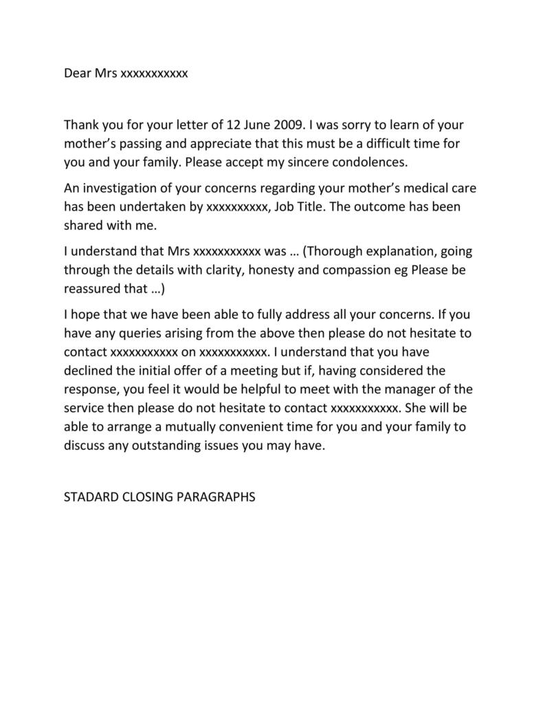 41 Editable Adjustment Letter Templates [& Examples] ᐅ TemplateLab