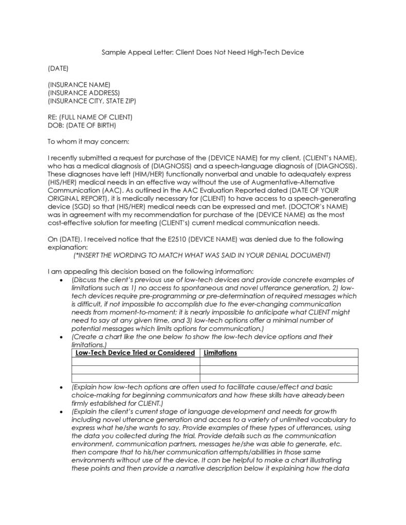 43 Effective Appeal Letters (Financial Aid, Insurance, Academic)