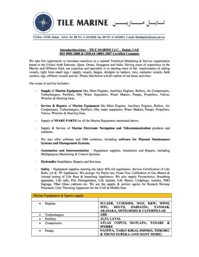 34 Free Business Introduction Letters (PDF & MS Word) ᐅ TemplateLab