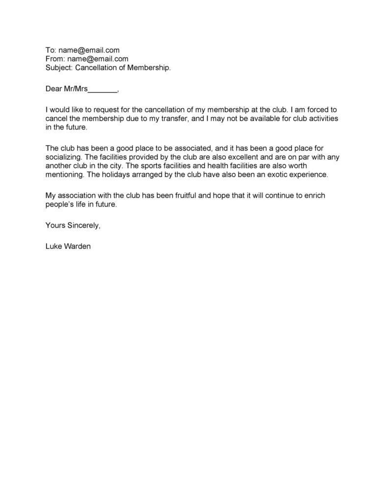41 Professional Cancellation Letters (Gym, Insurance, Contract + MORE)