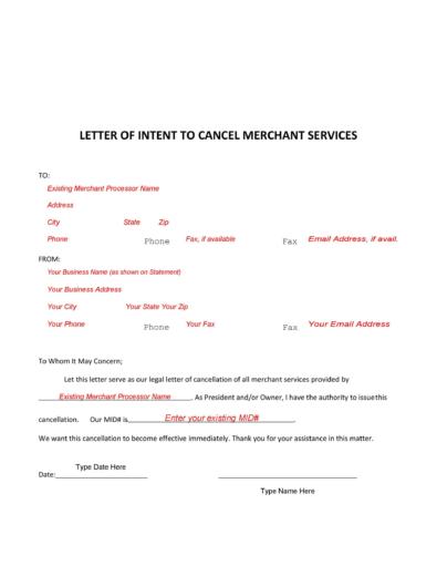 41 Professional Cancellation Letters (Gym, Insurance, Contract + MORE)