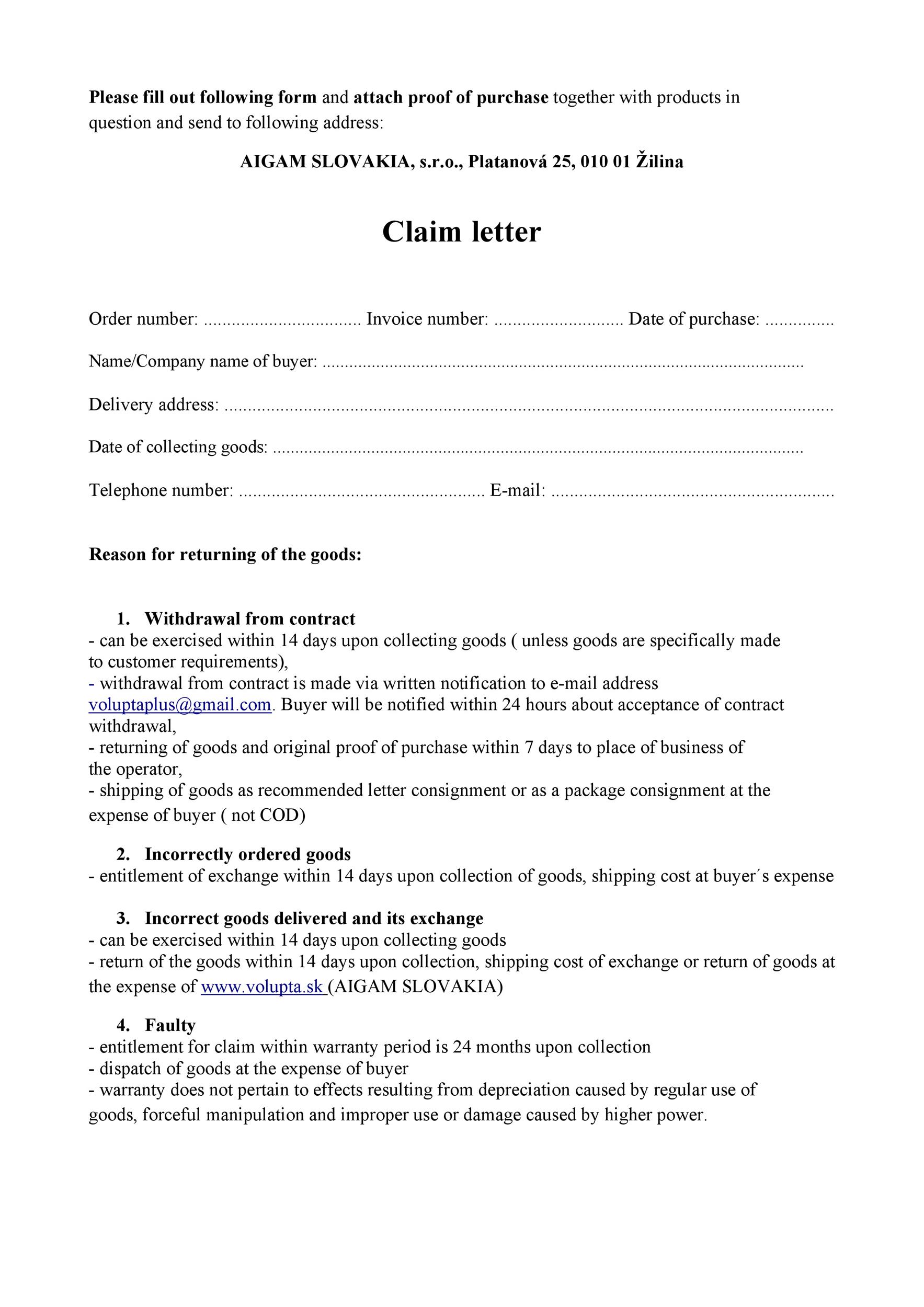 Lettres De Réclamation : 35 Modèles Gratuits – IVRCQB