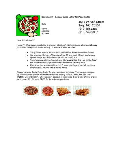 50 Effective Sales Letter Templates (w/ Examples) ᐅ TemplateLab