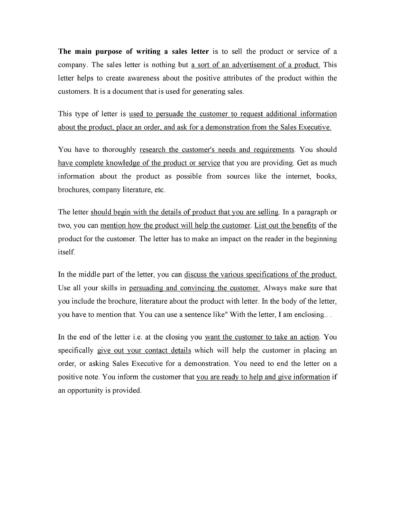 50 Effective Sales Letter Templates (w/ Examples) ᐅ TemplateLab