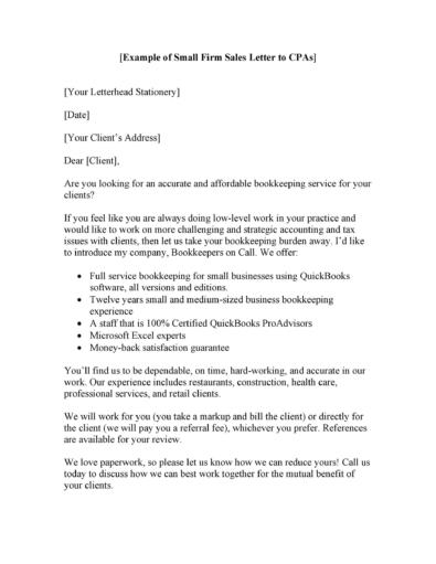 50 Effective Sales Letter Templates (w/ Examples) ᐅ TemplateLab