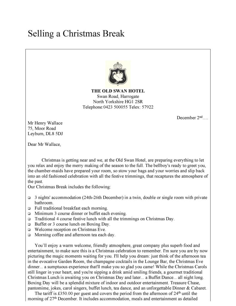 50 Effective Sales Letter Templates (w/ Examples) ᐅ TemplateLab